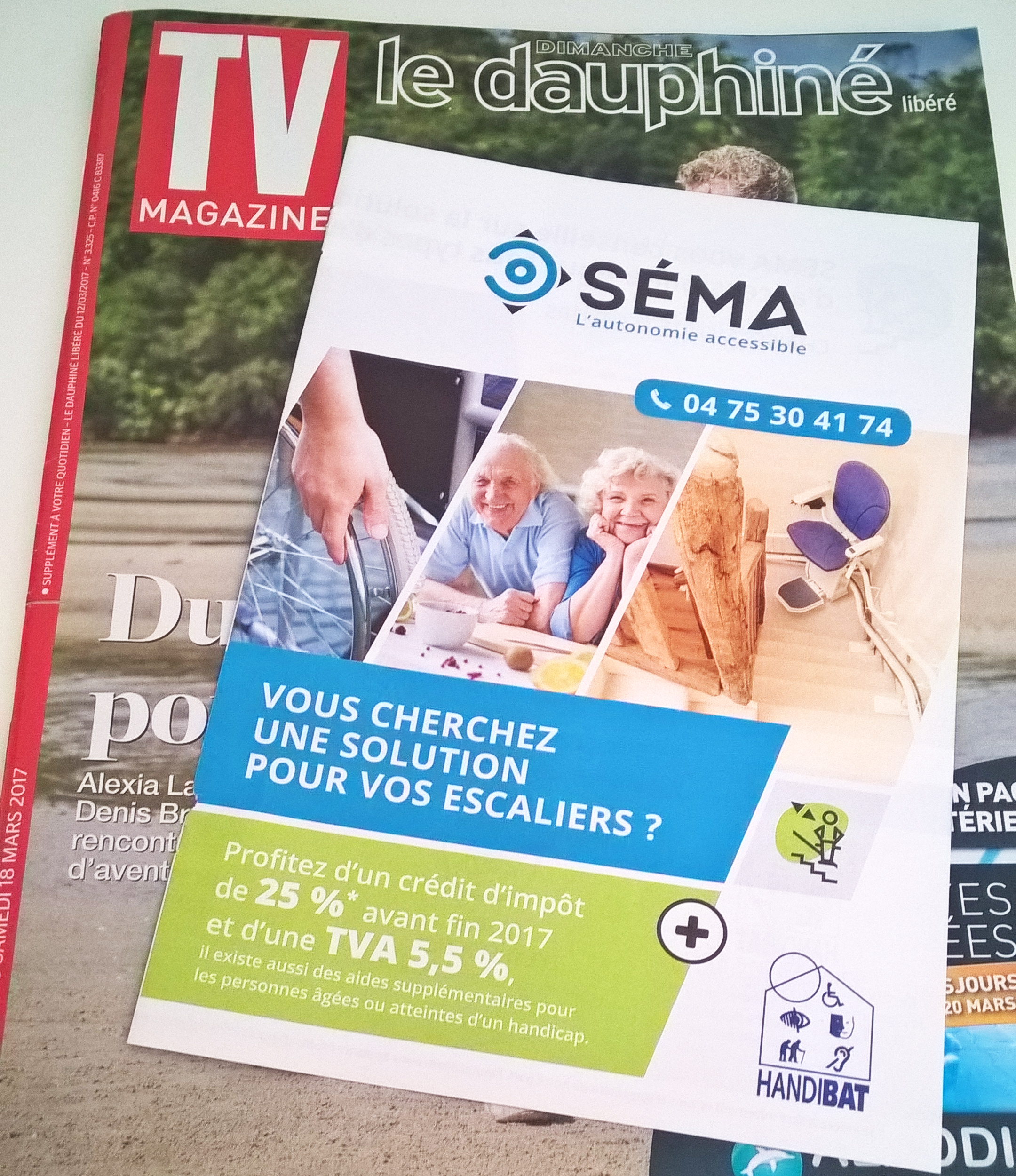 SEMA dans votre TV magazine